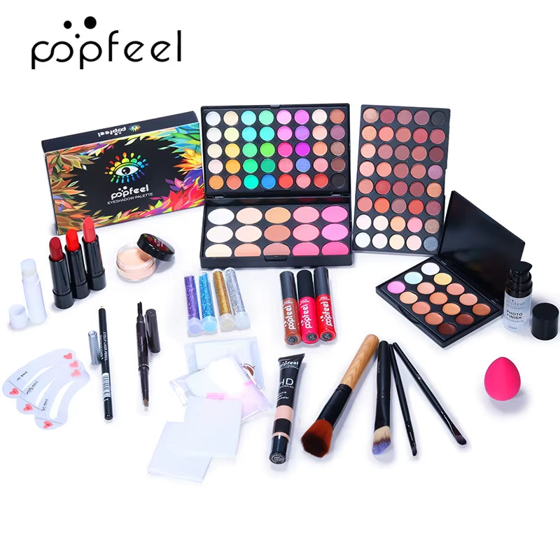 Makeup Kit,Complete Professional Makeup Kit,Makeup Gift for Women,Make ...